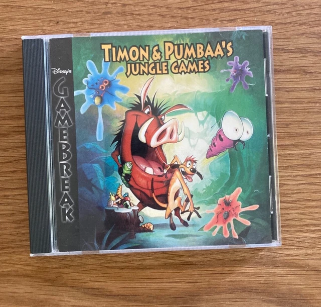 TIMON & PUMBAA'S Jungle Games PC - Disney's GameBreak - Lion King ...