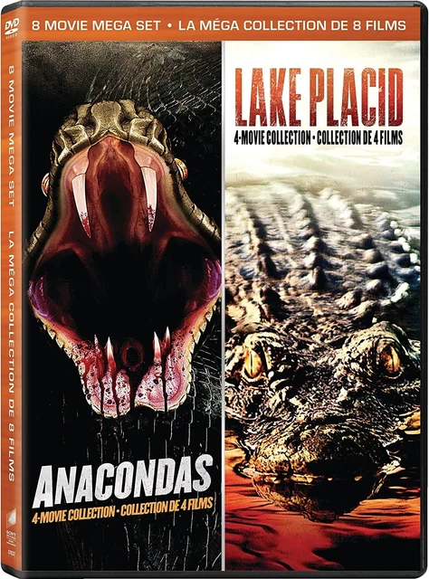 ANACONDA + LAKE Placid: 8 Film Collection - 8 Disc DVD Collection Eng ...