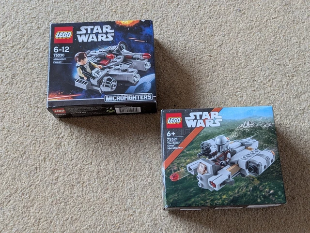 LEGO STAR WARS Microfighters: 75321 The Razor Crest and 75030 ...