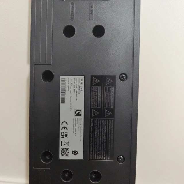 REED DESCRIPTION***SAMSUNG HW-S60D All-in-One Sound Bar with Dolby ...