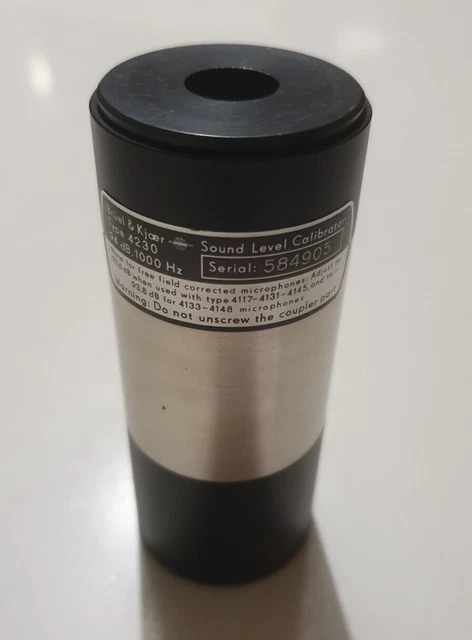BRUEL KJAER B&K Type 4230 Acoustic Sound Noise Level Calibrator 1000 Hz ...