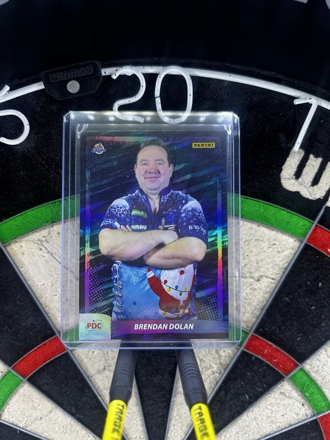 PANINI PDC WORLD Darts Championship 2025 Brendan Dolan /180 Purple 125/ ...