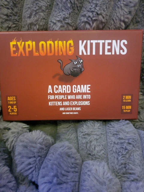 EXPLODING KITTENS CARD Game - FIRST EDITION $4.95 - PicClick