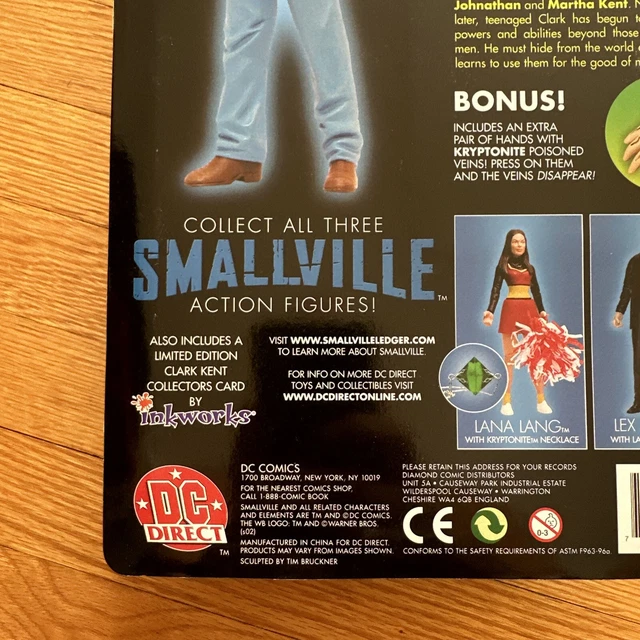 SMALLVILLE CLARK KENT Action Figure WB Fully Poseable DC Direct ...