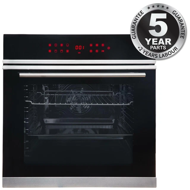 13 FUNCTION SINGLE Electric Oven, Touch Control LED Display 76L - SIA ...