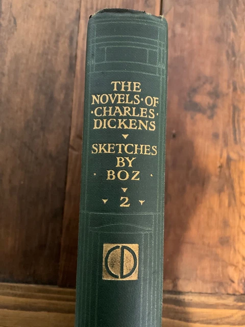 CHARLES DICKENS SKETCHES BY BOZ VOL 2 caxton London ILLUSTRATED ...