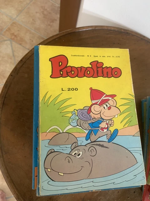 PROVOLINO N°2 1974 And White Comic Comic Comic Comic Original Vintage ...