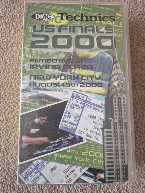 DMC TECHNICS USA Finals 2000 VHS video tape Rare £21.48 - PicClick UK
