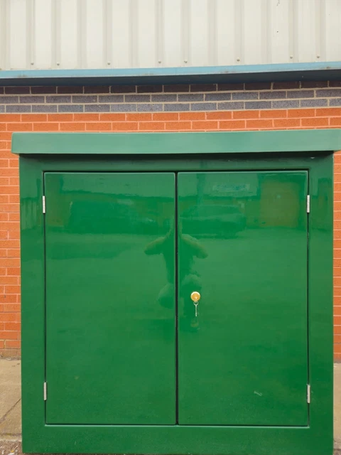 GRP ELECTRIC ENCLOSURE kiosk cabinet meter box F4 W1500 x D500 x ...