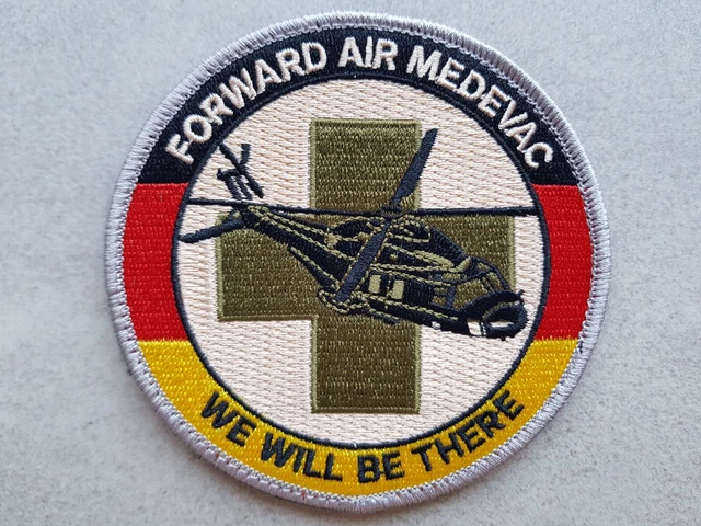 PATCH, BW HEER, NH90 Heideflieger, MedEvac, TrspHubschrRgt 10, Faßberg, NEU EUR 30,50 - PicClick DE