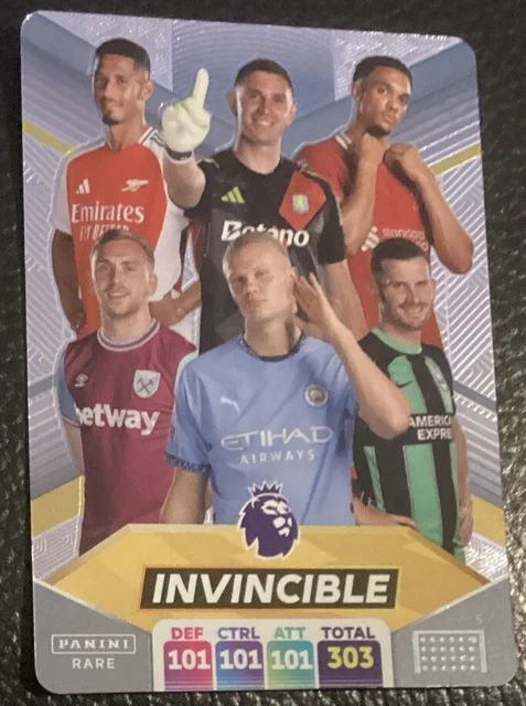 PANINI PREMIER LEAGUE Adrenalyn XL 2025 Invincible Card £9.04 - PicClick UK