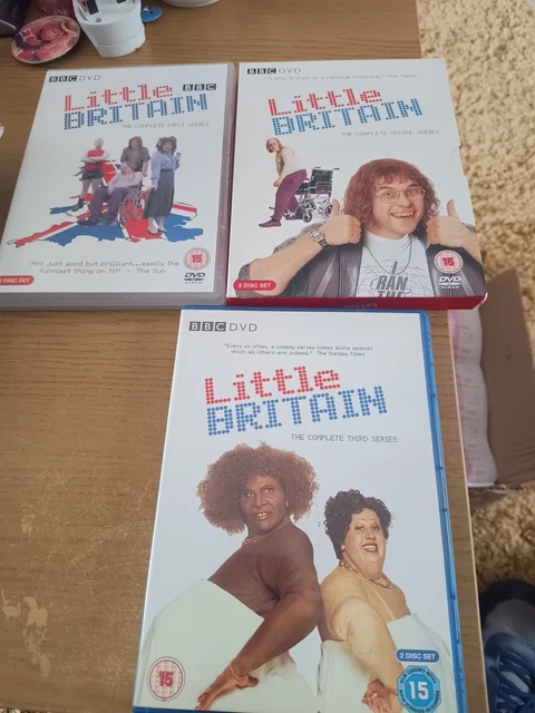 LITTLE BRITAIN COMPLETE Series 1-3 BBC DVD Collection. £15.99 - PicClick UK