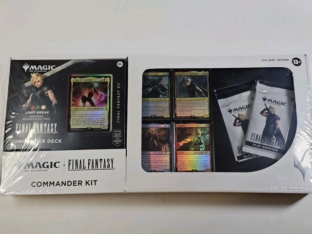 MAGIC THE GATHERING Final Fantasy Commander Kit Costco Limit Break ...