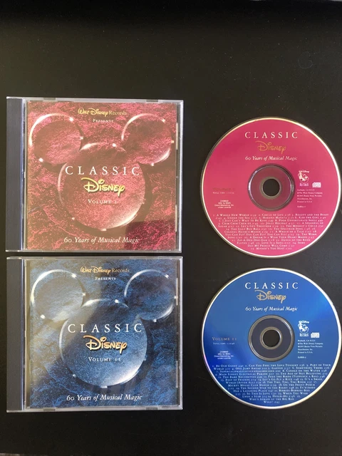 CLASSIC DISNEY, VOL. 1 & 2 by Disney (CD, Apr-2000, Disney) £7.55 ...