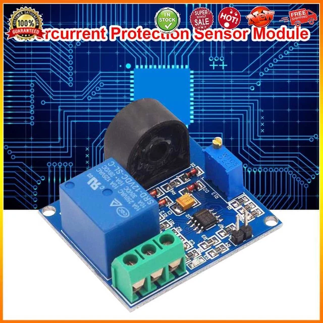 Current Detection Sensor Module 5a Relay Overcurrent Over Current Protection £7 94 Picclick Uk