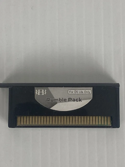 NINTENDO DS LITE Rumble Pack Cartridge in Black Free Post $39.00 ...