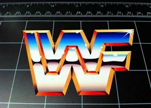OLD SCHOOL 80’S Style WWF Logo Vinyl Sticker Decal £2.42 - PicClick UK