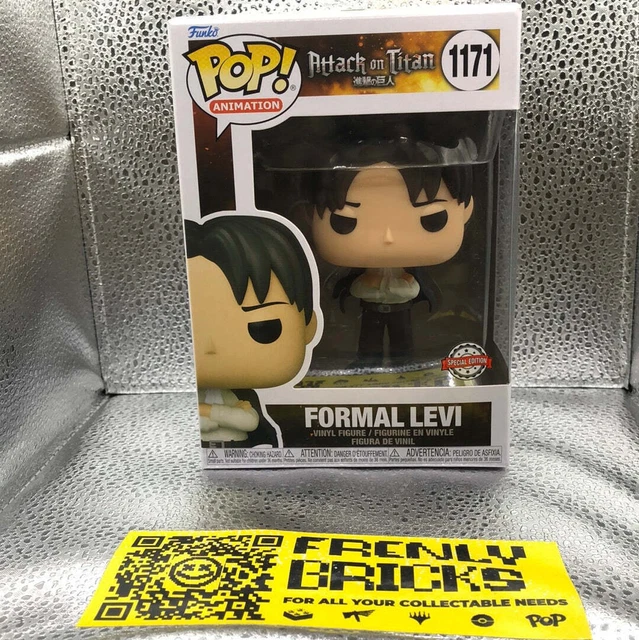 L'ATTAQUE DES TITANS - Levi Pop! Figurine en vinyle #1171, édition ...