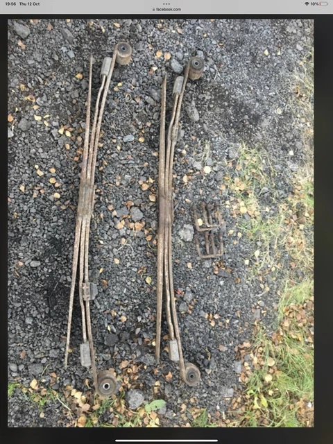 FORD TRANSIT REAR LEAF SPRINGS 2.4 RWD Triple Leafs (2000 - 2006) MK6 ...