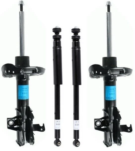 SACHS FRONT & Rear Shocks Shock Absorber Damper Set For Honda Civic ...