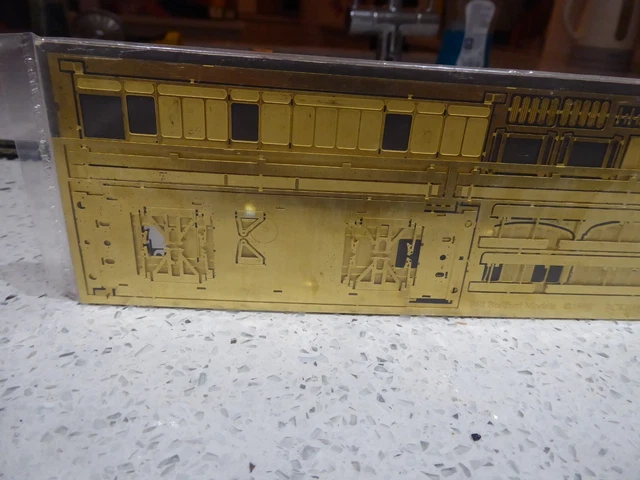BILL BEDFORD ETCHED Brass Kit for M&GN 27' Brake Van - Untouched Kit OO ...