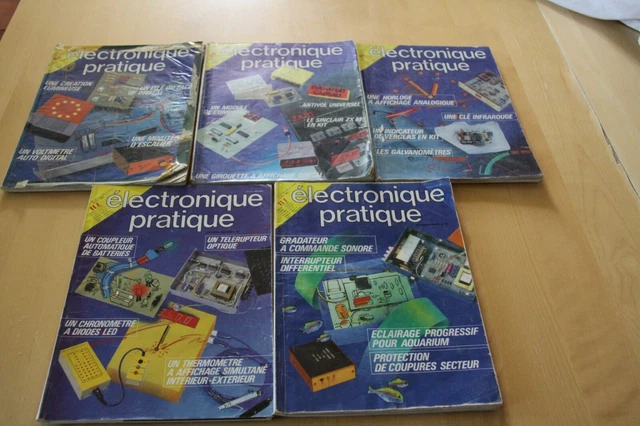 LOT REVUE ELECTRONIQUE PRATIQUE 1982/83 informatique vintage EUR 30,00 ...