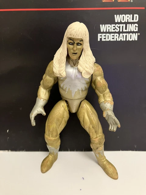 WWF GOLDUST WITH Rare Wig Early BCA Jakks Hasbro Era WWE Wcw Wrestling ...