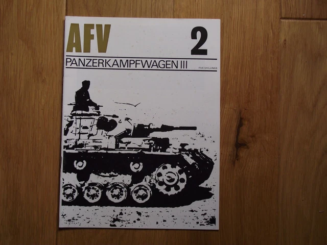 AFV WEAPONS PROFILE No. 2 - Panzerkampfwagen III. Very good condition ...