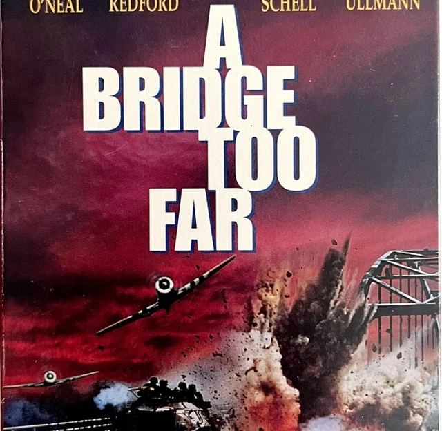 A BRIDGE TOO Far Vintage VHS War Drama 1996 Connery Caine Caan Hopkins ...