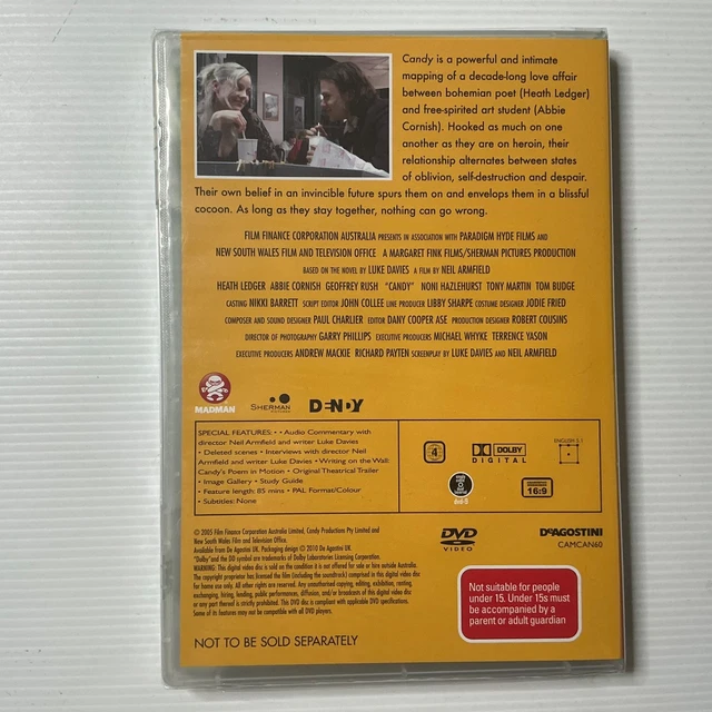 THE CLASSIC AUSTRALIAN Movie Collection Candy Heath Ledger DVD NEW £14. ...