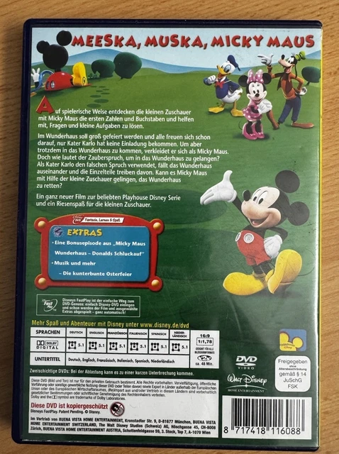 DISNEY MICKY MAUS Wunderhaus DVD Meeska Muska Vol 1 EUR 1,00 - PicClick DE