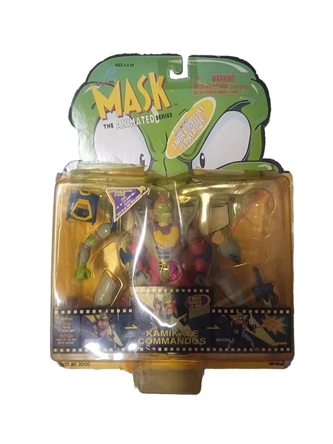 FIGURA DE ACCIÓN The MASK serie animada THE INVADER Toy Island 1997 ...