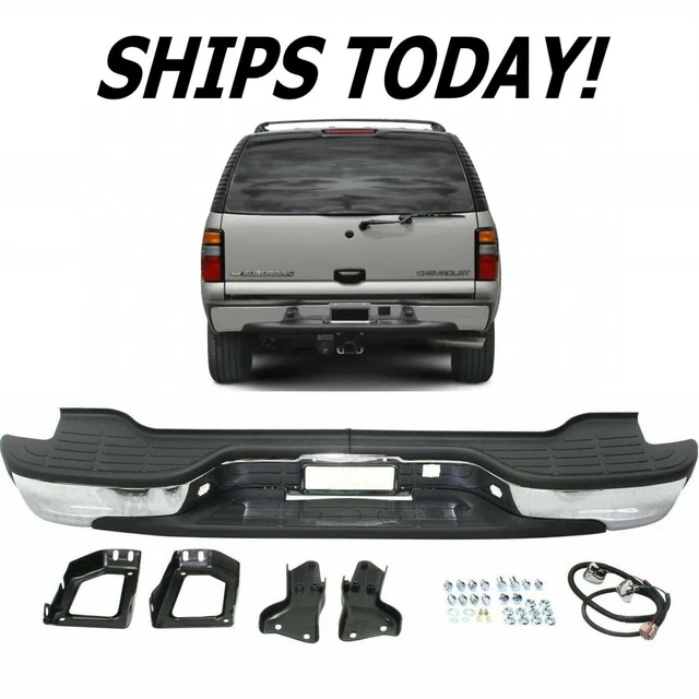NEW REAR STEP Bumper Assembly For 2000-2006 Chevrolet Suburban Tahoe ...