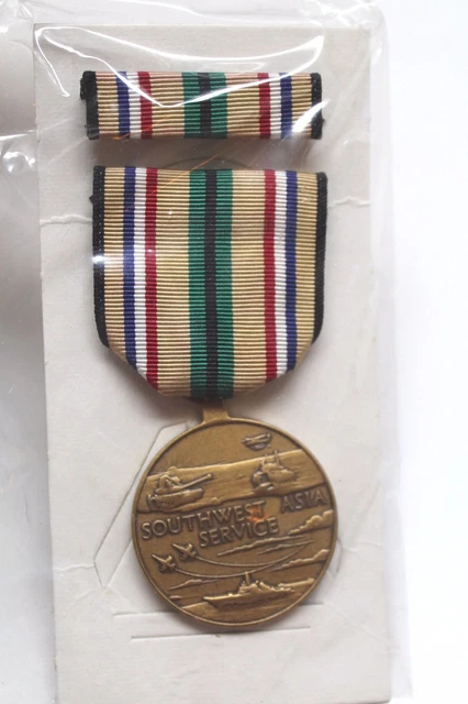 SOUTHWEST ASIA SERVICE Medal and Ribbon Set each R6057 $12.74 - PicClick