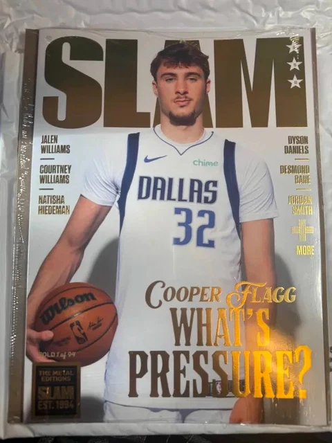 GOLD METAL: SLAM 258 Cooper Flagg Magazine 1/94 £525.87 - PicClick UK