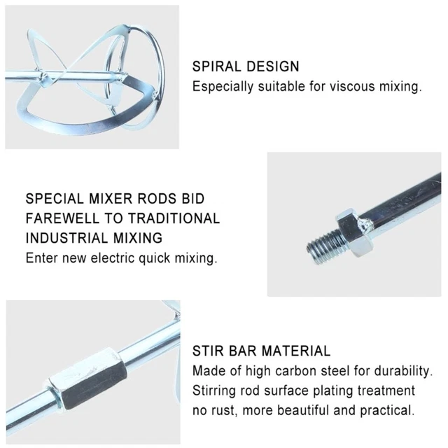 MECHANICAL ROD SPECIAL S-Type Threaded for Head Stirring Rod Mud Mixer ...