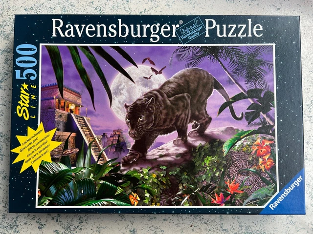RAVENSBURGER STAR LINE Puzzle 500 Teile Auf leisen Pfoten - von 2002 ...