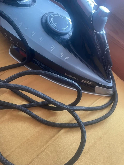 BRAUN TEXSTYLE 7 SI7181VI Steam Iron - Powerful, Efficient, and Easy to ...