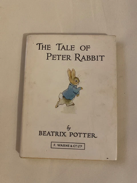 VINTAGE THE TALE OF PETER RABBIT by Beatrix Potter book £1.99 - PicClick UK