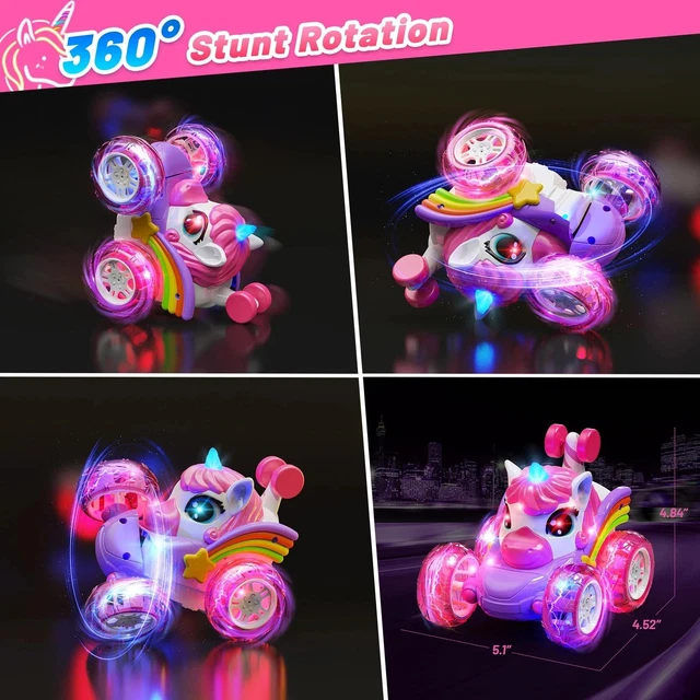 HOT BEE REMOTE Control Cars, Toy Cars for Kids Age 3 4 5 6, RC Stunt ...