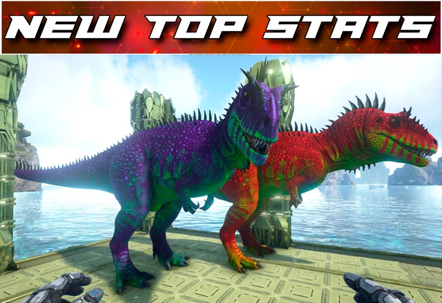 ARK SURVIVAL EVOLVED event colors Carcha Carcharodontosaurus CLONE PS4 ...