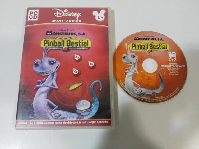 MONSTRUOS S.A. PINBALL BESTIAL DISNEY PIXAR juego PC CD-ROM Édition ...