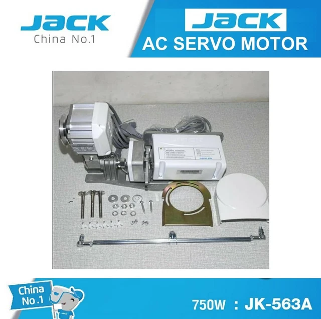 JACK AC SERVO Motor JK-563A-1- 750W inkl. Nadel Positionsgeber EUR 209 ...