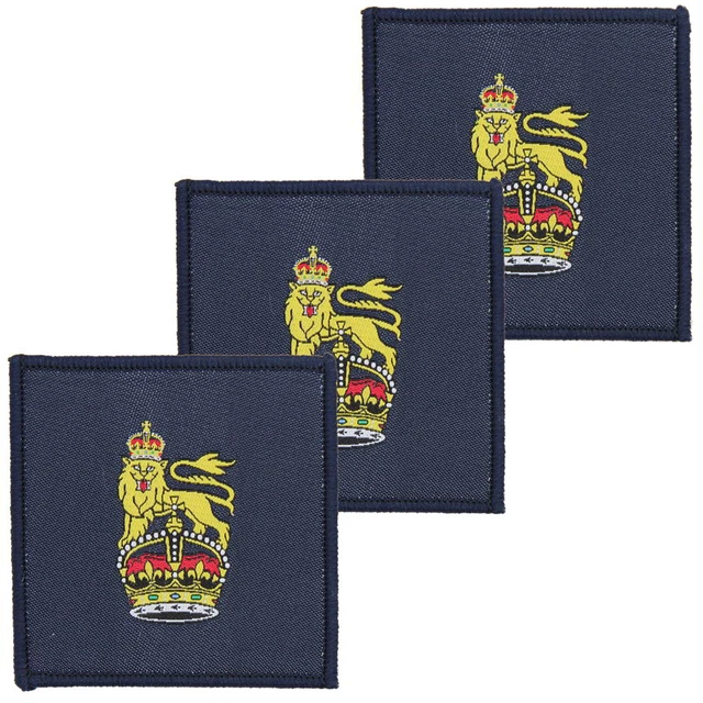BRITISH ARMY GENERAL STAFF KINGS TUDOR CROWN x3 TRF PACK £5.00 ...