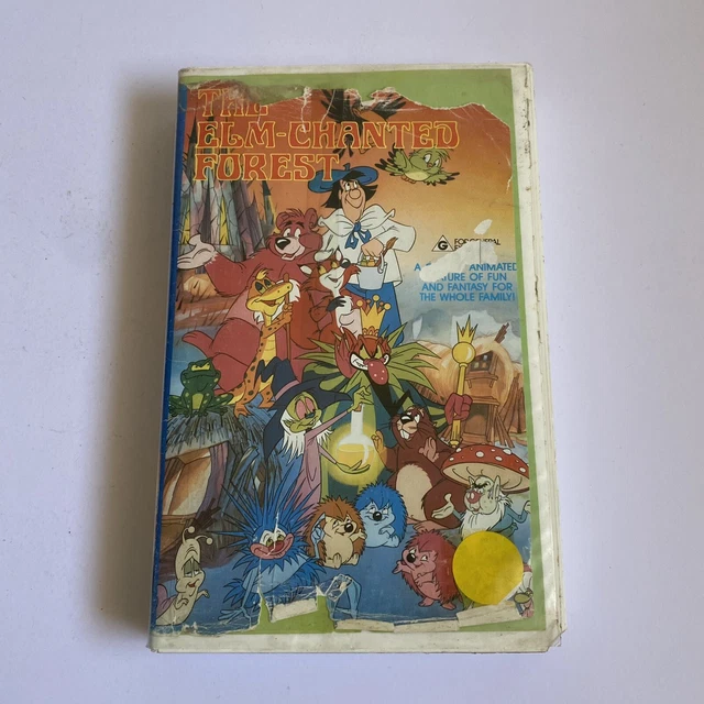 THE ELM-CHANTED FOREST (VHS, 1988) Rare Video Tape Animated Film 80s ...