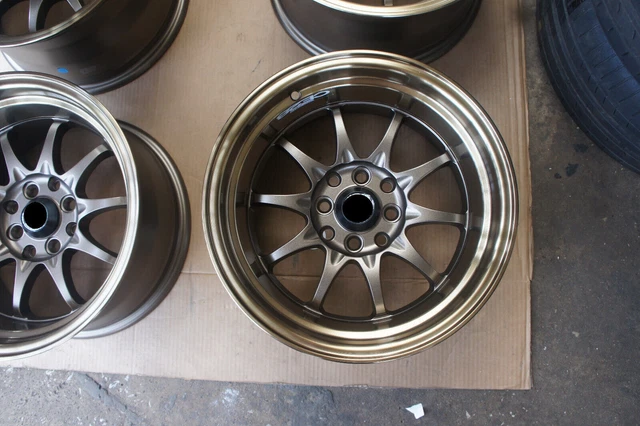 POUR MIATA MX5 civic e30 eg6 datsun ae86 ta22 JDM CE bronze Style 15 ...