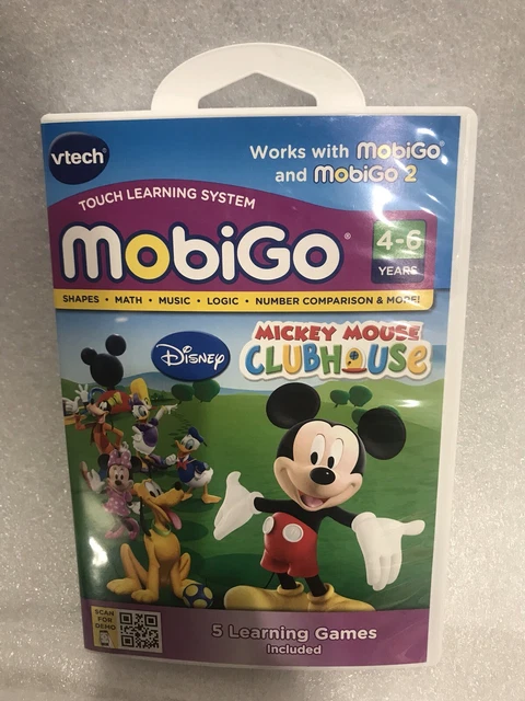 VTECH MOBIGO DISNEY’S Mickey Mouse Clubhouse Math Learning game ...