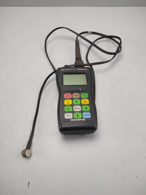 OLYMPUS MG2-DL ULTRASONIC Thickness Gauge Panametrics-NDT with D798 ...