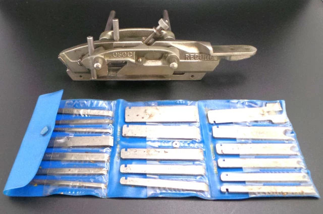 VINTAGE RECORD 050C Plough Plane /Rebate Plane With Original ...