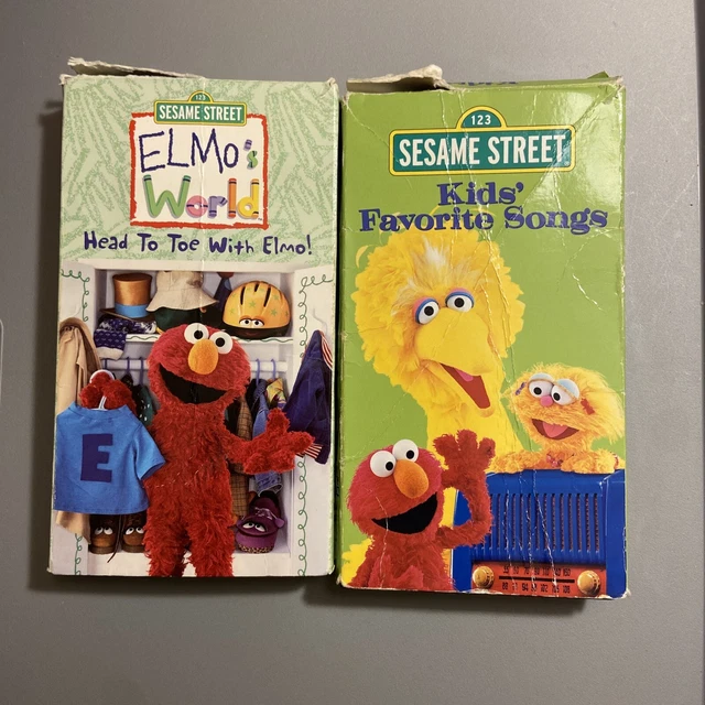 VHS -ELMOS WORLD - Head to Toe With Elmo And Sesame Street Kids ... VHS -ELMOS WORLD - Head to Toe With Elmo And Sesame Street Kids ...